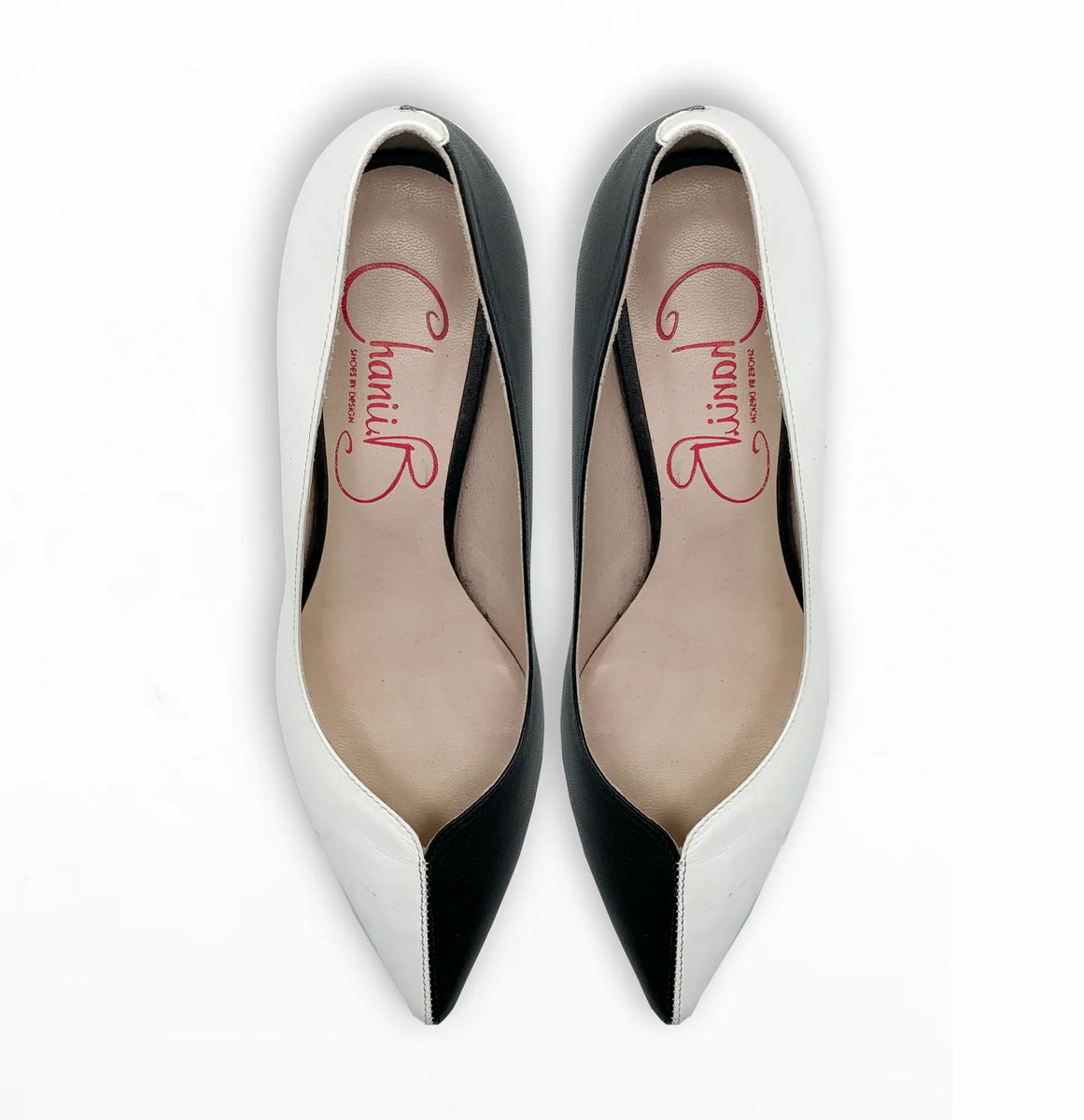 Chanii B "Cruella" Black/White - Pump – The Shoe Muse