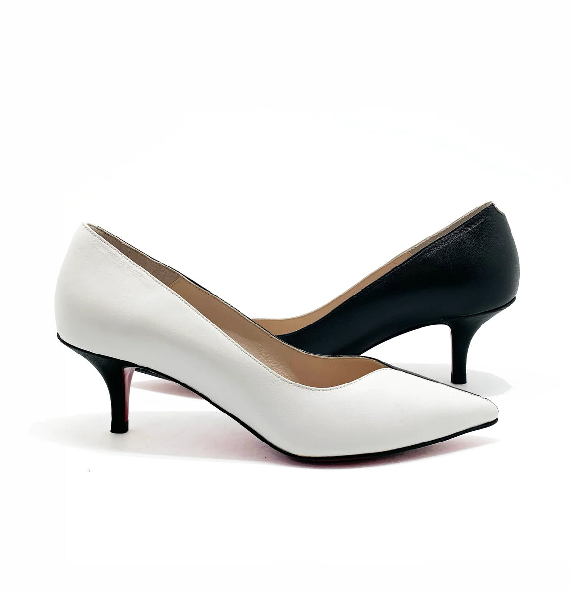 Chanii B "Cruella" Black/White - Pump – The Shoe Muse